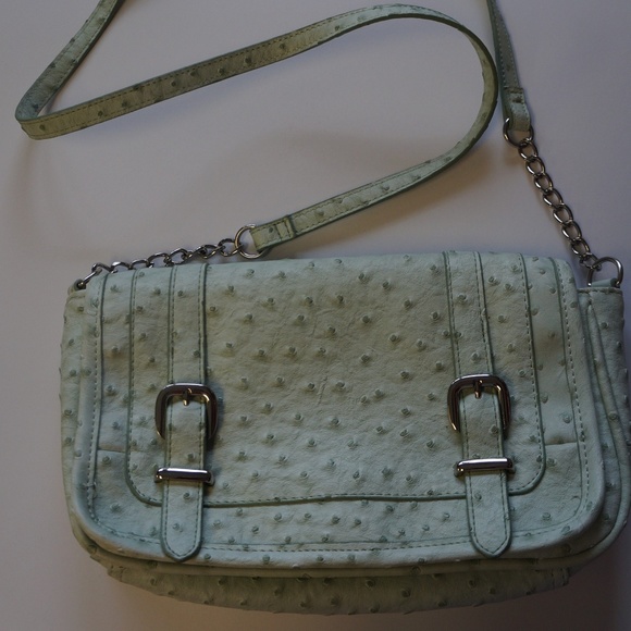 Massini | Bags | Massini Audra Crossbody Purse Lite Green | Poshmark